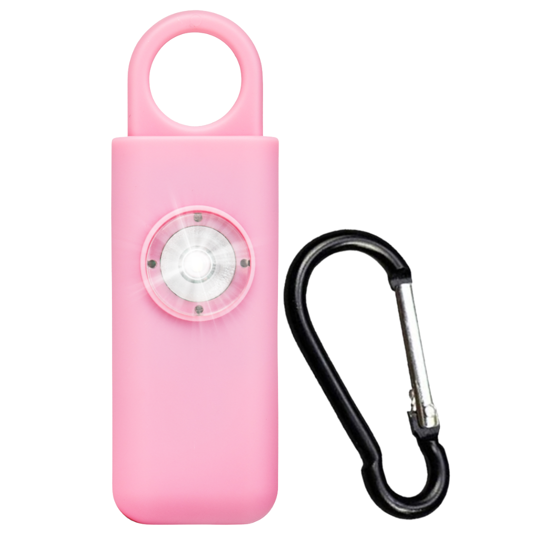 Personal Safety Alarm (Pink) | Self Defense Siren Keychain